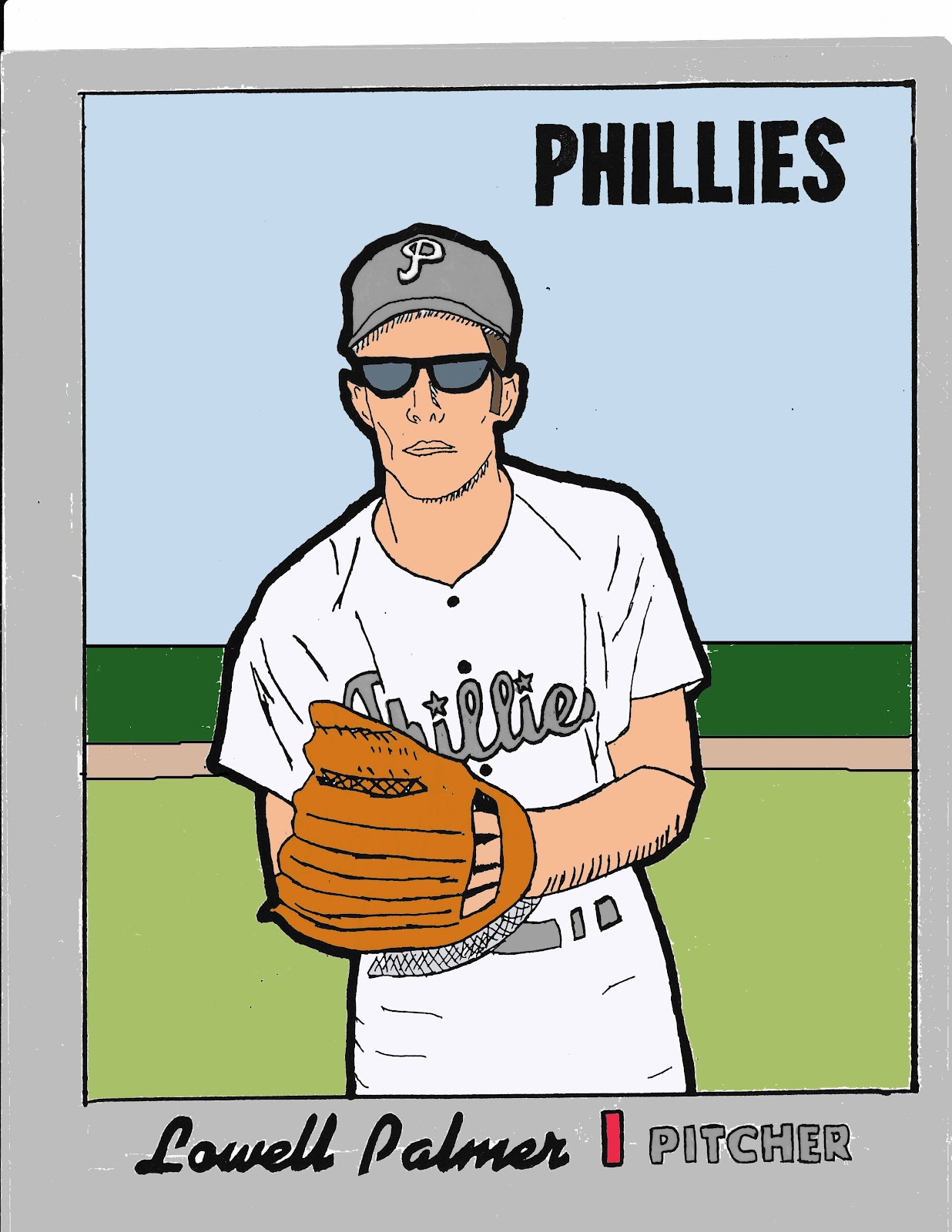 T. Sean Purpose Pitch: Baseball Card Friday: Lowell Palmer, Phillies 1970