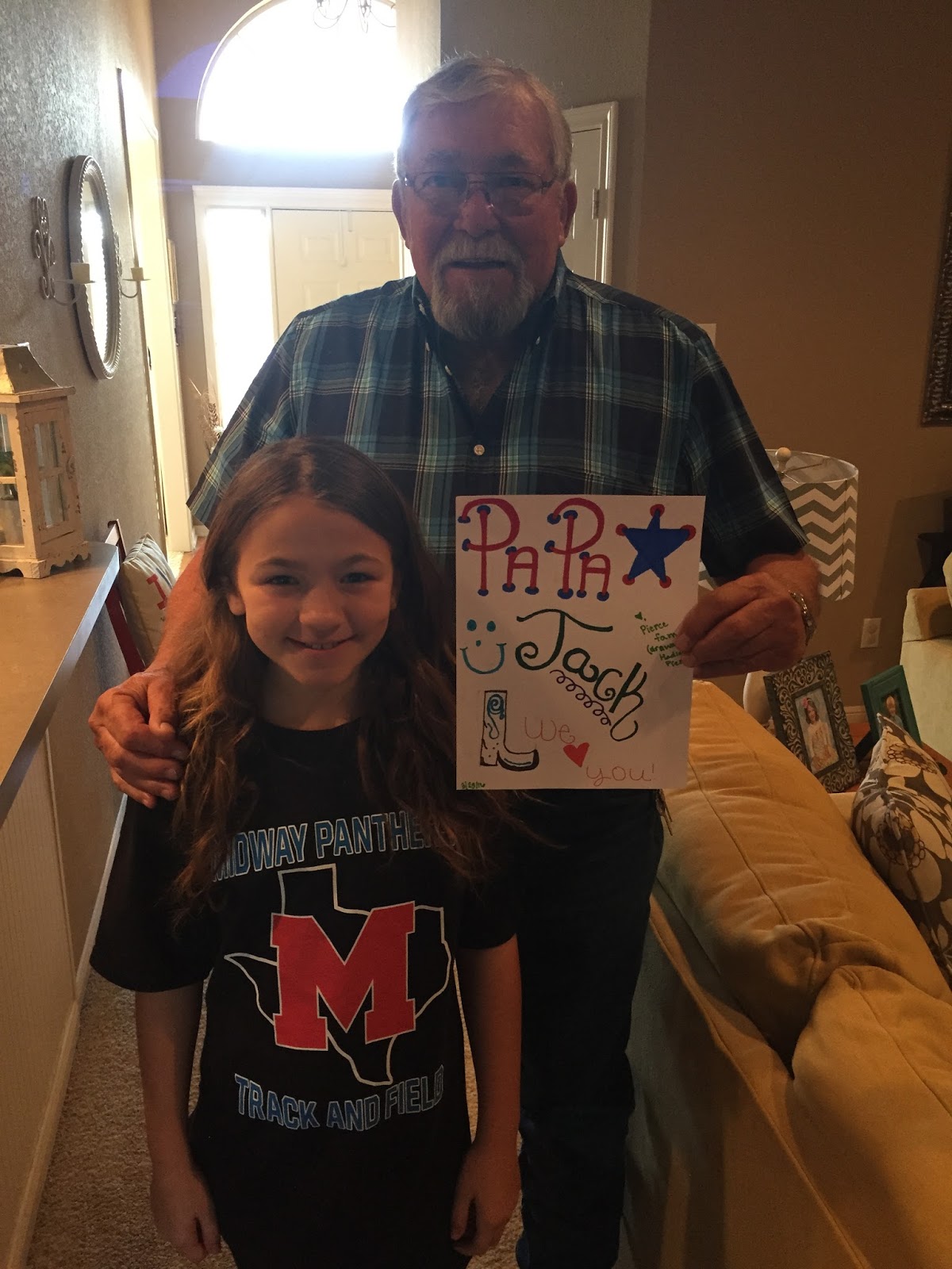 Trendy Mindy and Her Loves...: PaPa Jack's Visit