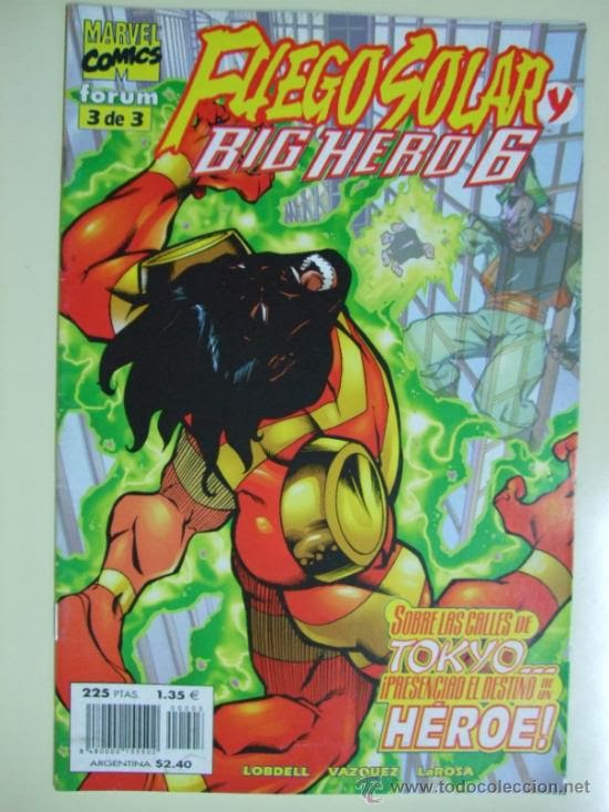 - LEYENDAS UNIVERSO MARVEL -: FUEGO SOLAR