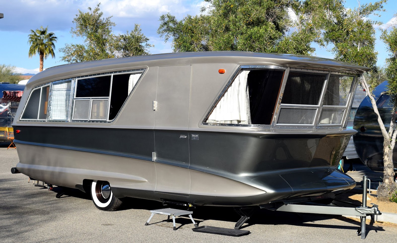 Just A Car Guy: not many travel trailers ever looked this incredible in ...