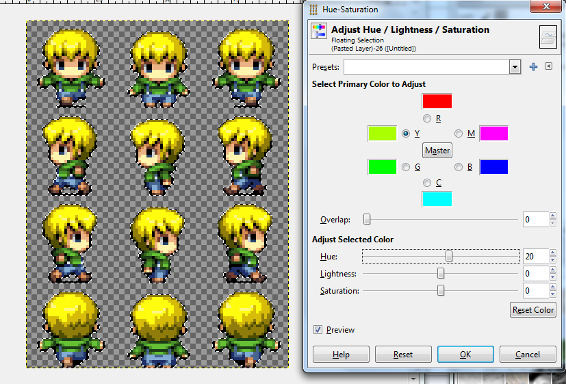 It's me...Akaimochi: Coloring Sprites Tutorial