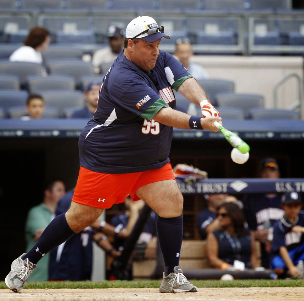 the other paper: Gov. Chris Christie plays in charity softball game at ...