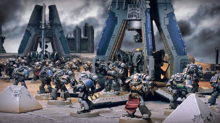 The Hammer of Wrath: SHOWCASE: Space Marine Drop Pods