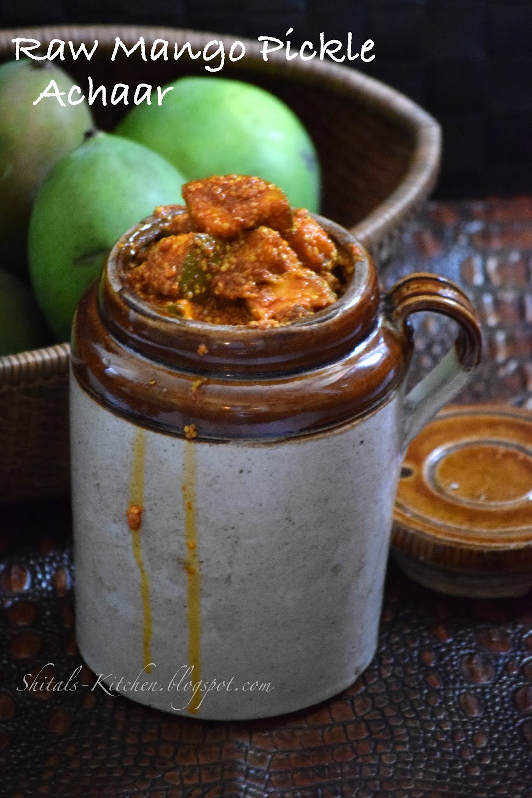 Shital's-Kitchen: Raw Mango Pickle