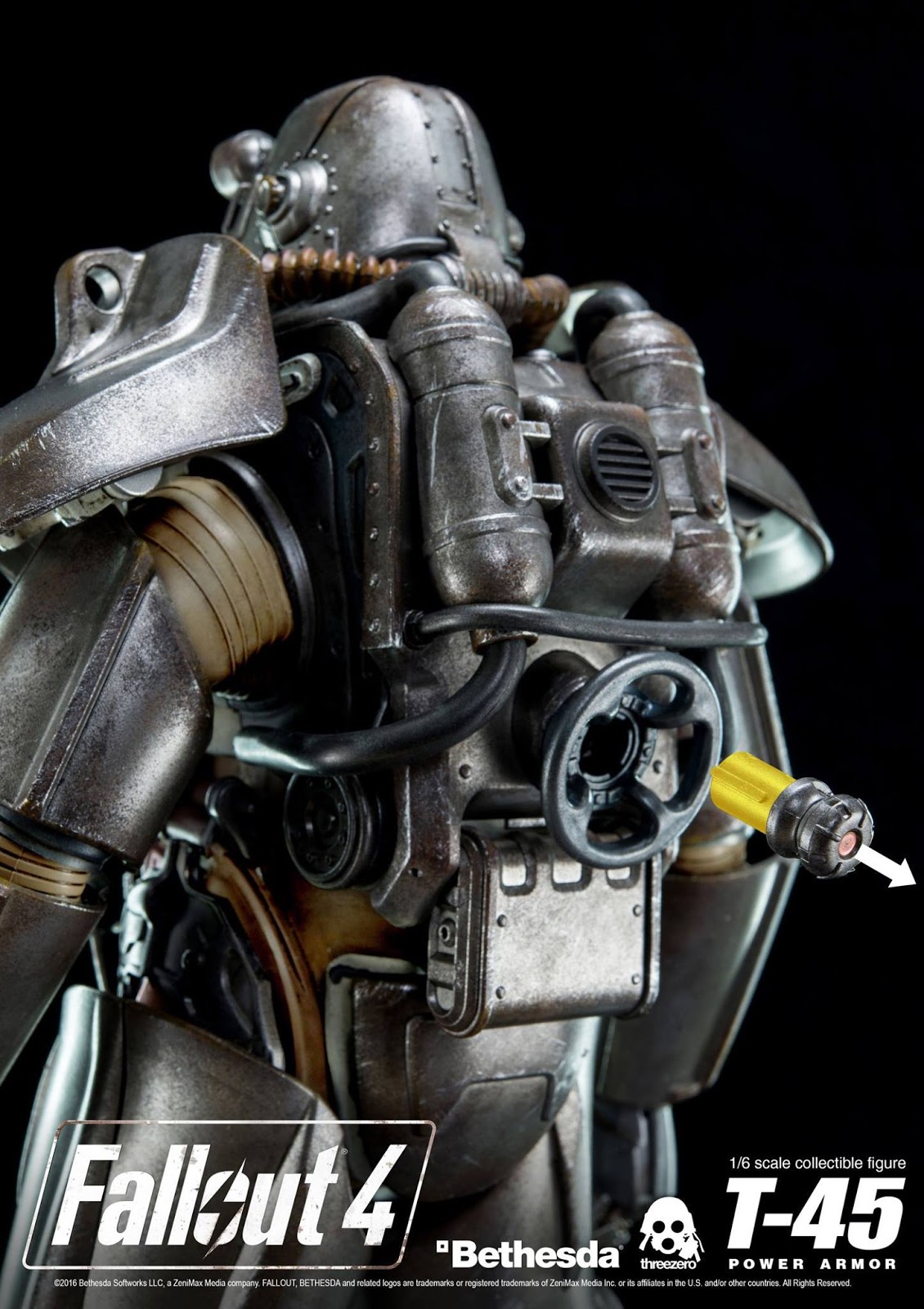 toyhaven: Pre-order ThreeZero 1/6th scale Fallout 4 T-45 Power Armor 14 ...