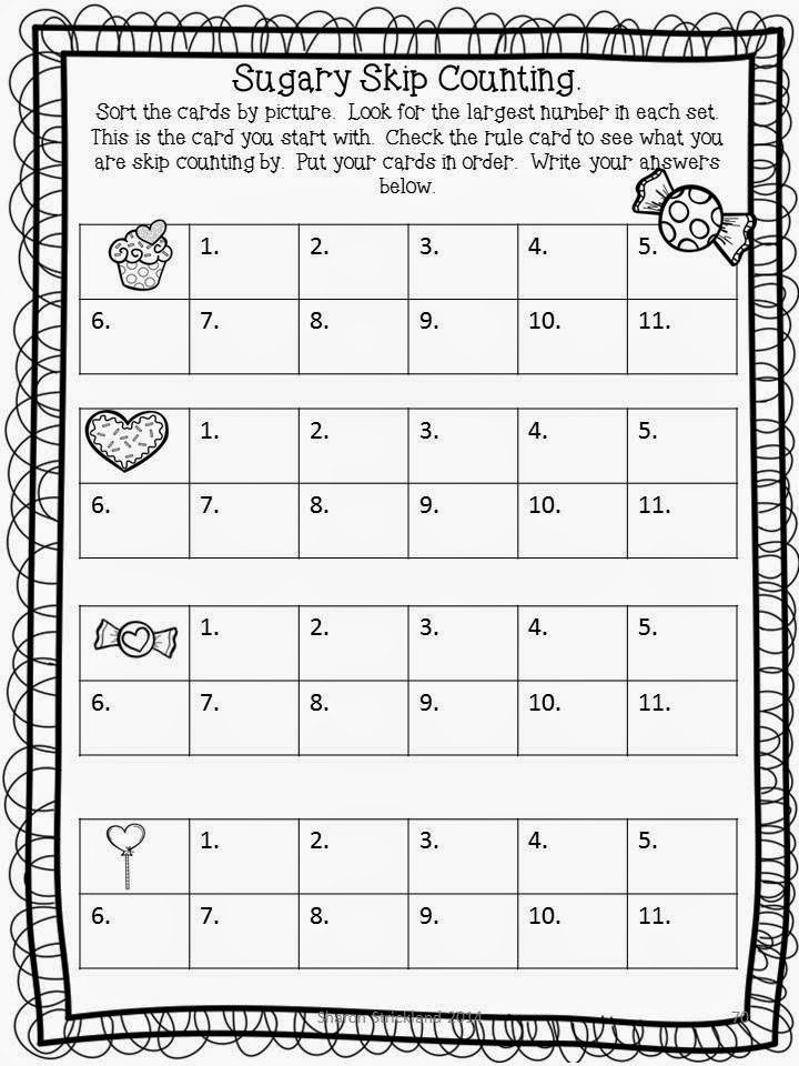 Super Second Grade Smarties: 2.NBT.1 and 2- Counting Within 1000 and ...