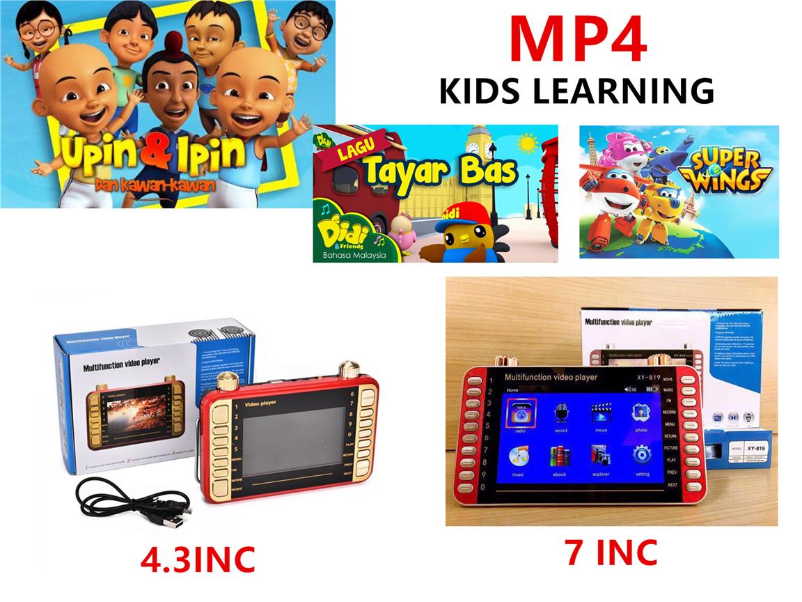 Ganti tablet/hanphone anak anda dengan MP4 Player for Kids dengan ...