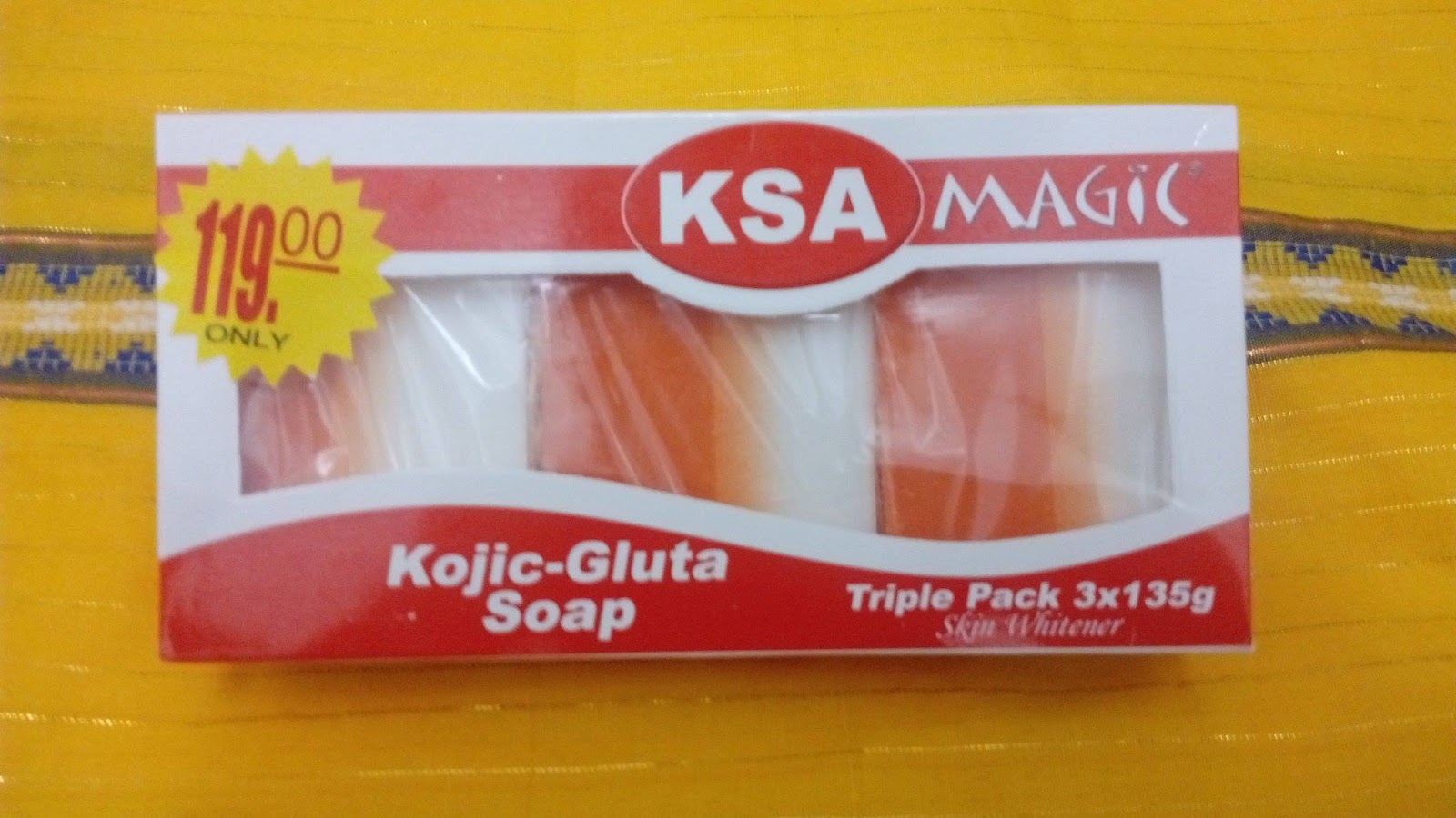 Beauty Makes Sense: Kojic and Gluthathione Soap Review