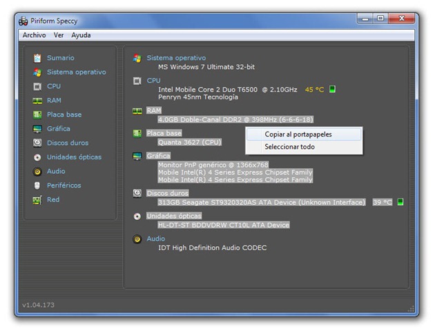 Speccy: Recopila Toda la información de tu equipo | CompuTekni