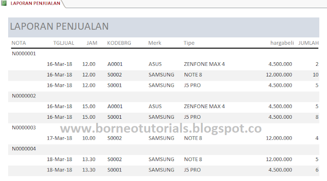 Tips Sederhana Membuat Form Filter Report Berdasarkan Tanggal ...