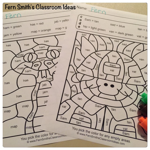 Need Something Fun For Short A? - Fern Smith's Classroom Ideas!