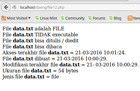 File dan Directory pada php | Daeng Manis (RPL)