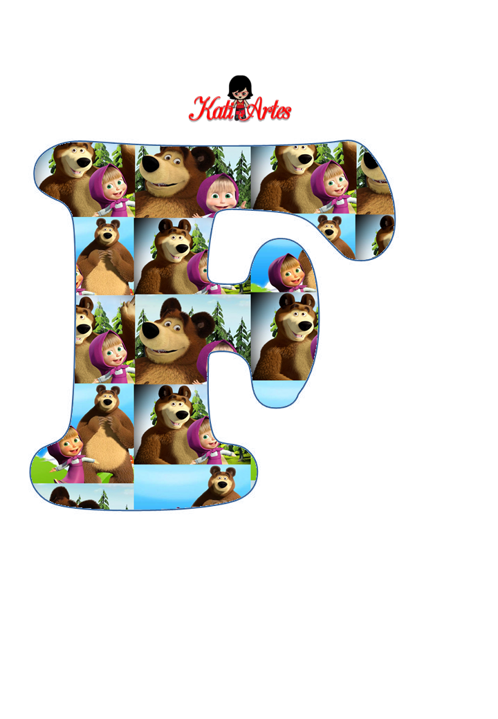 Abecedario de Masha y el Oso. Masha and the Bear Alphabet. - Oh my ...