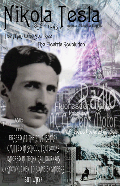 Ink Works: Tesla: the man who invented tomorrow.