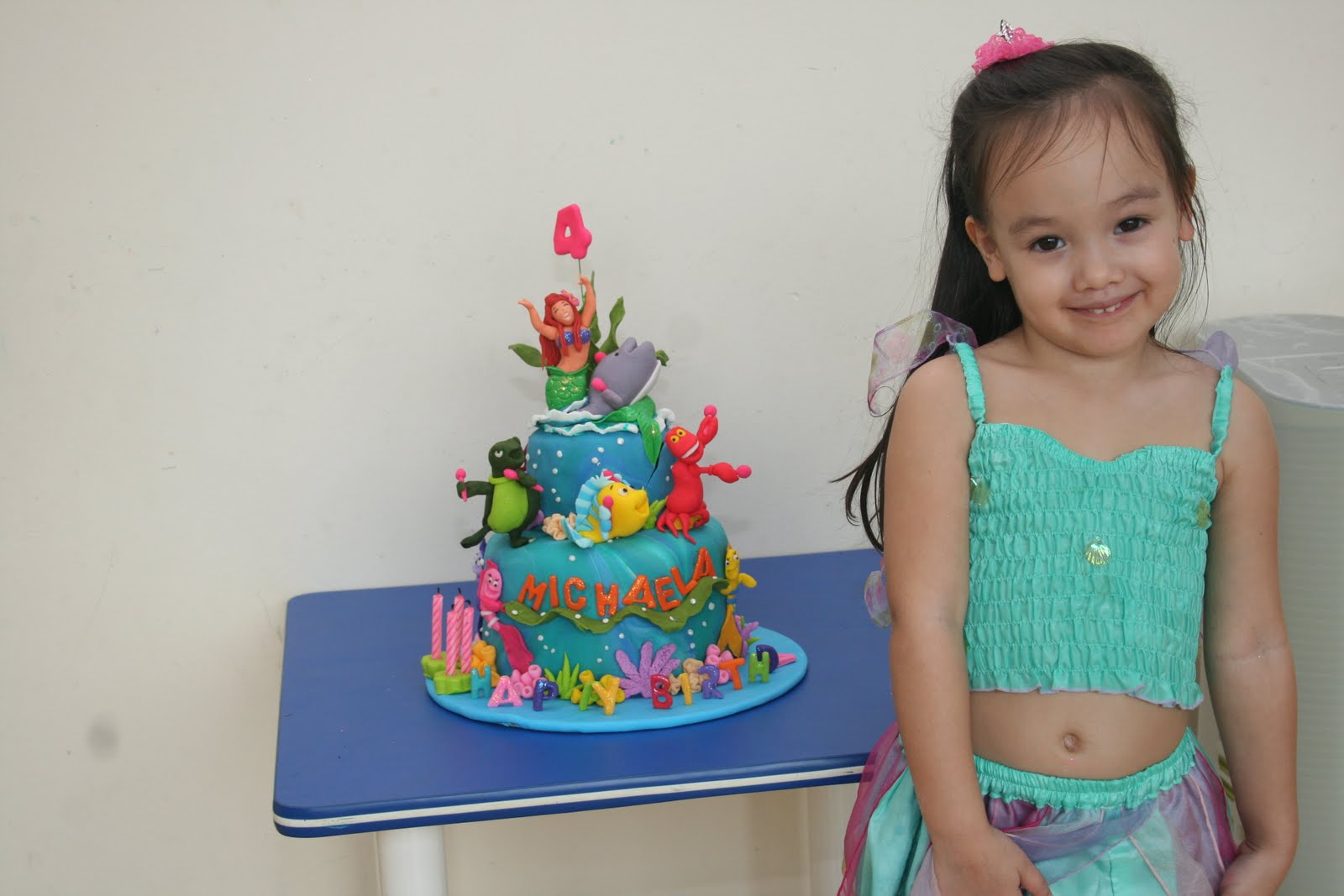 Jcakehomemade: Princess Ariel birthday cake