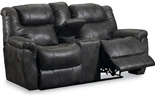 Leather Reclining Sofa: Lane Leather Reclining Sofa