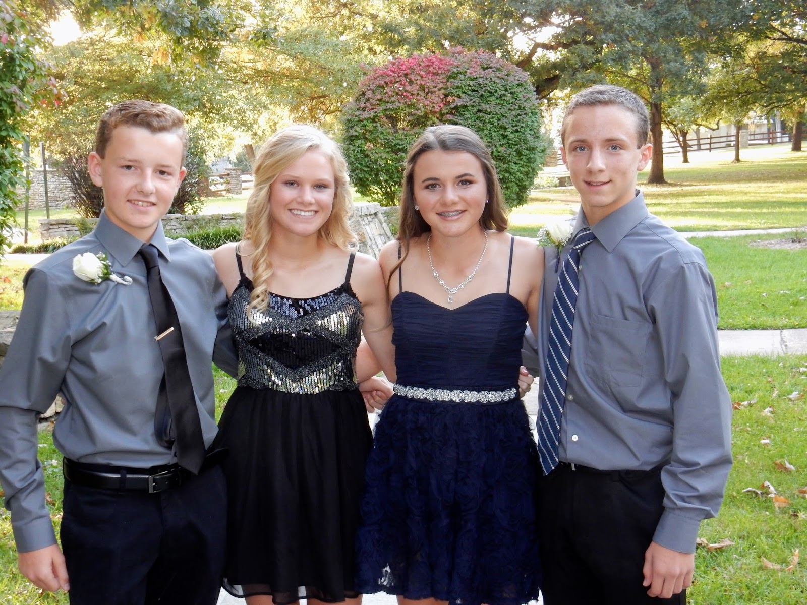 The Arnott Family Blog: Dylan's First Homecoming Dance