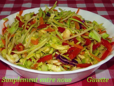 Simplement entre nous: Salade de chou traditionnelle