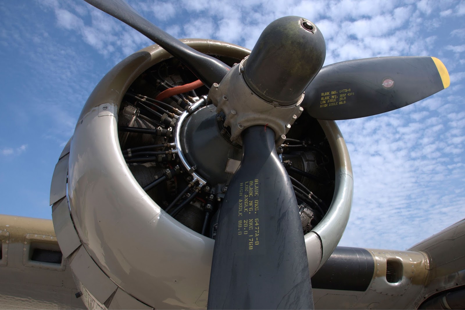 Kurt Pankopf Photography: B-17 Engine (Workflow from Here to There)
