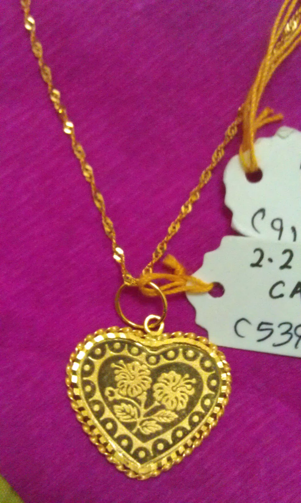 EmasChantique - Butik Emas 916: Rantai Leher