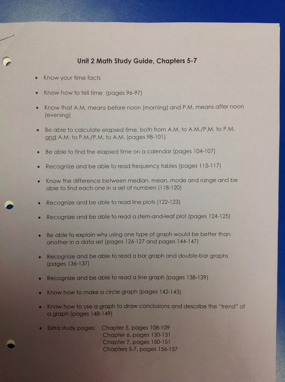 Mrs. Leighton's 4th Grade : Unit 2 Math Test