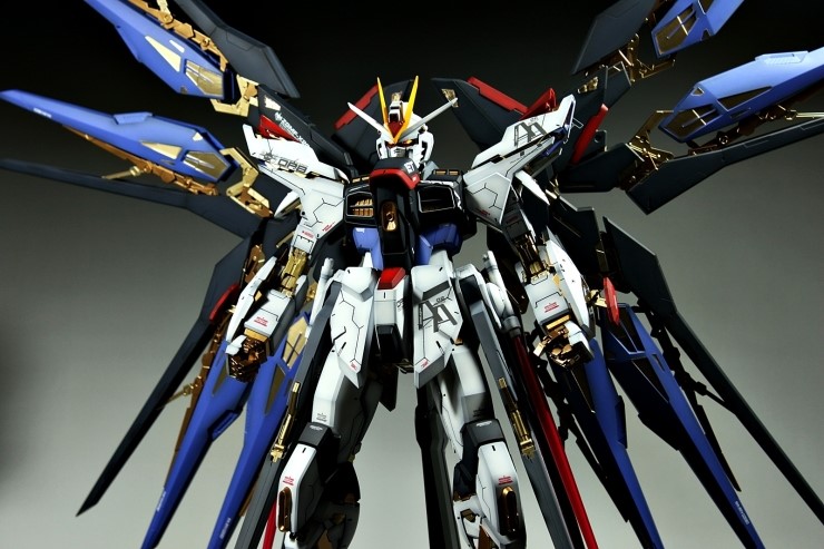 GUNDAM GUY: PG 1/60 ZGMF-X20A Strike Freedom Gundam - Painted Build
