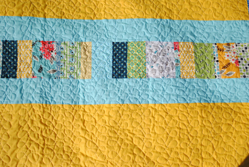 1/4" mark: Lemon Tree Quilt