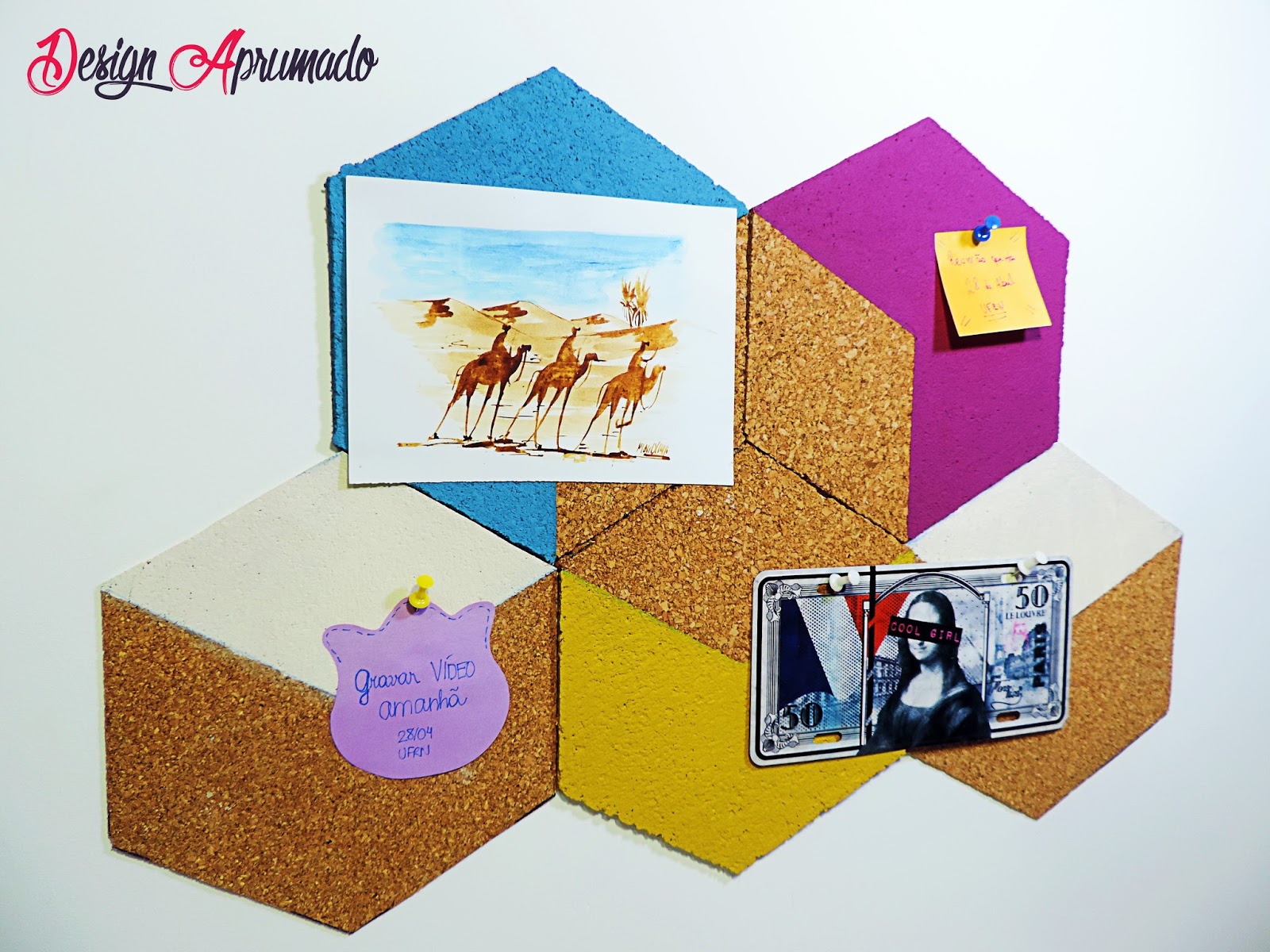 Design Aprumado: Tutorial: Como fazer Mural de Recados + Princípios de ...