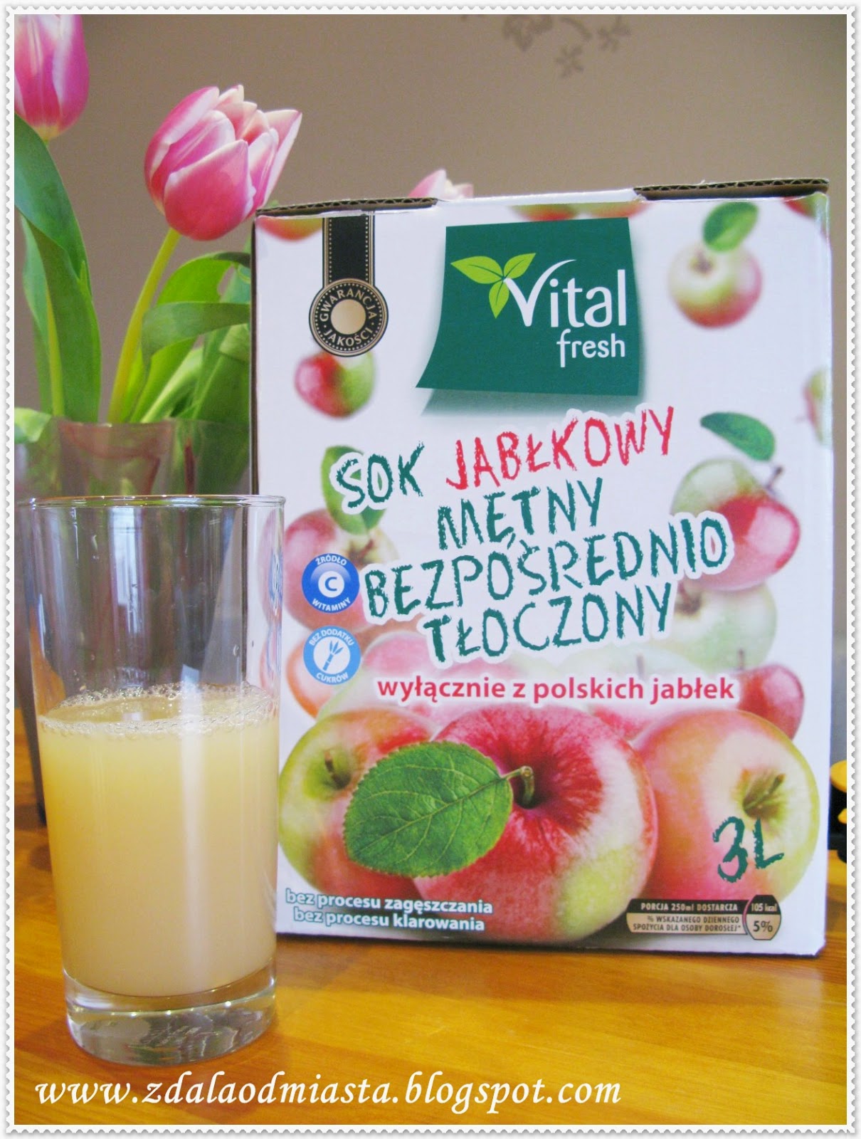 Z dala od miasta: Soki zimno tłoczone - Vital Fresh