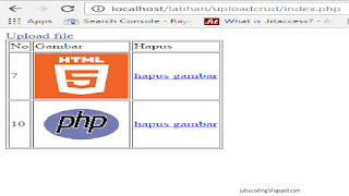 Upload file dengan php dan mysql - Jutse Coding