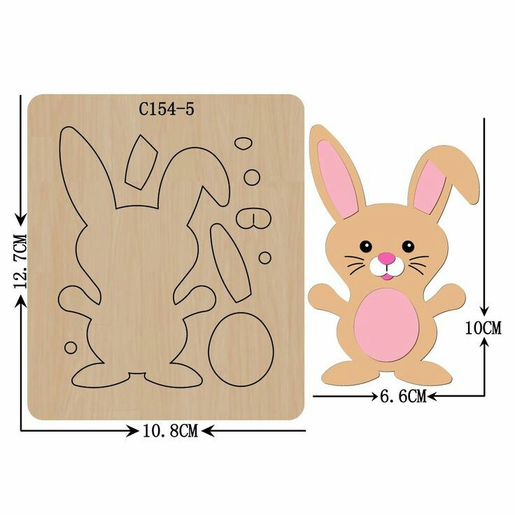 20 Moldes de Páscoa para Artesanato - Feltro e moldes para artesanato