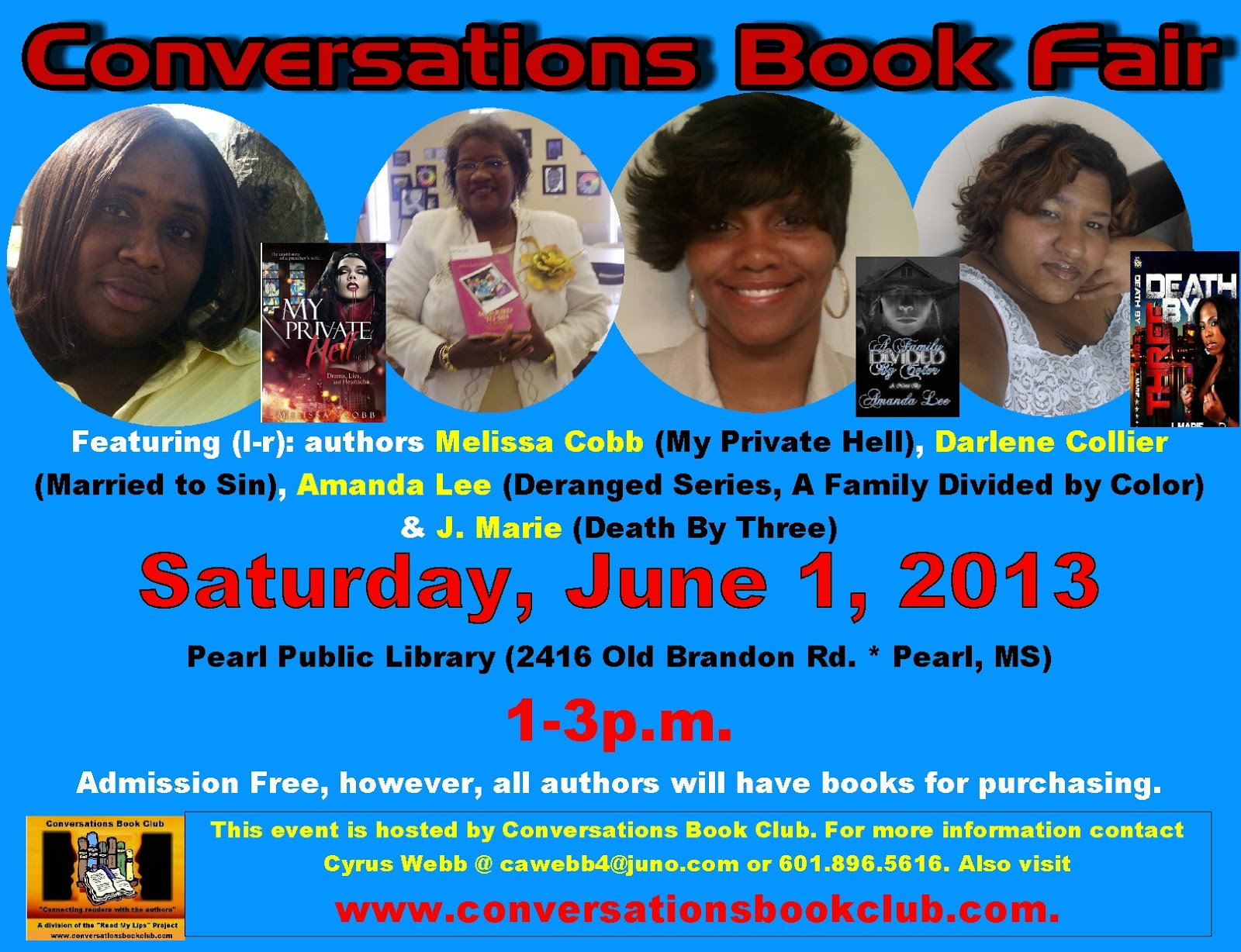 Conversations Book Club Presents "Mississippi Reads"