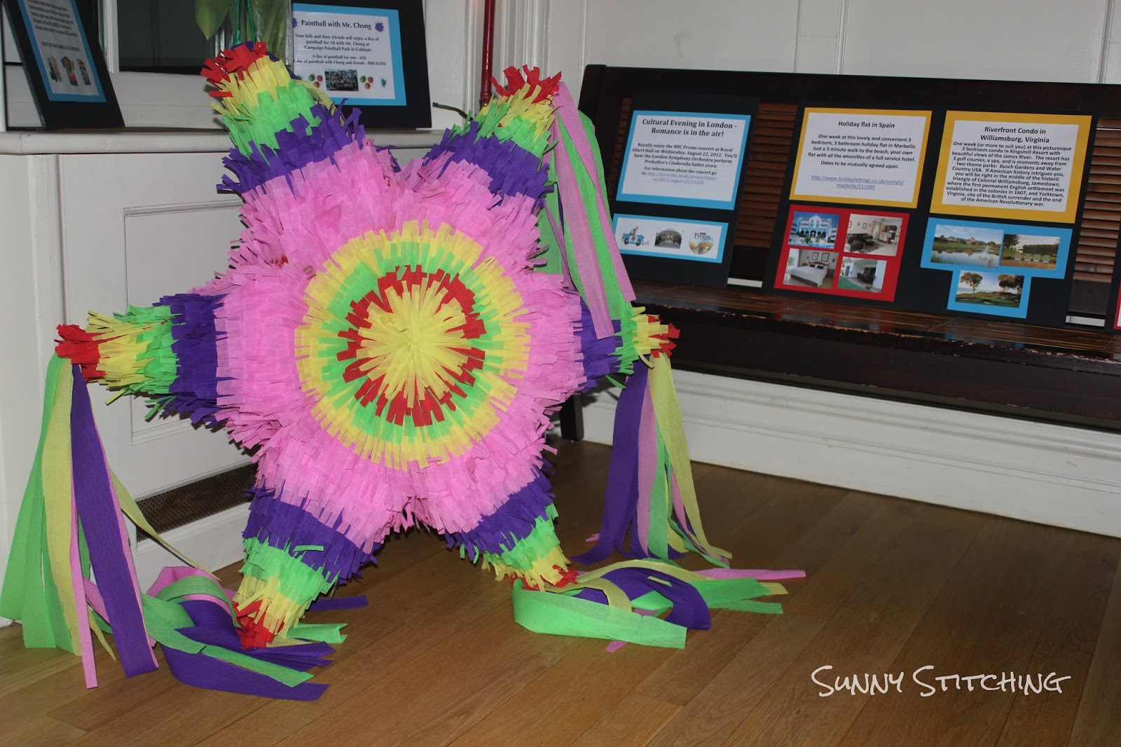 Sunny Stitching: Star Piñata Tutorial