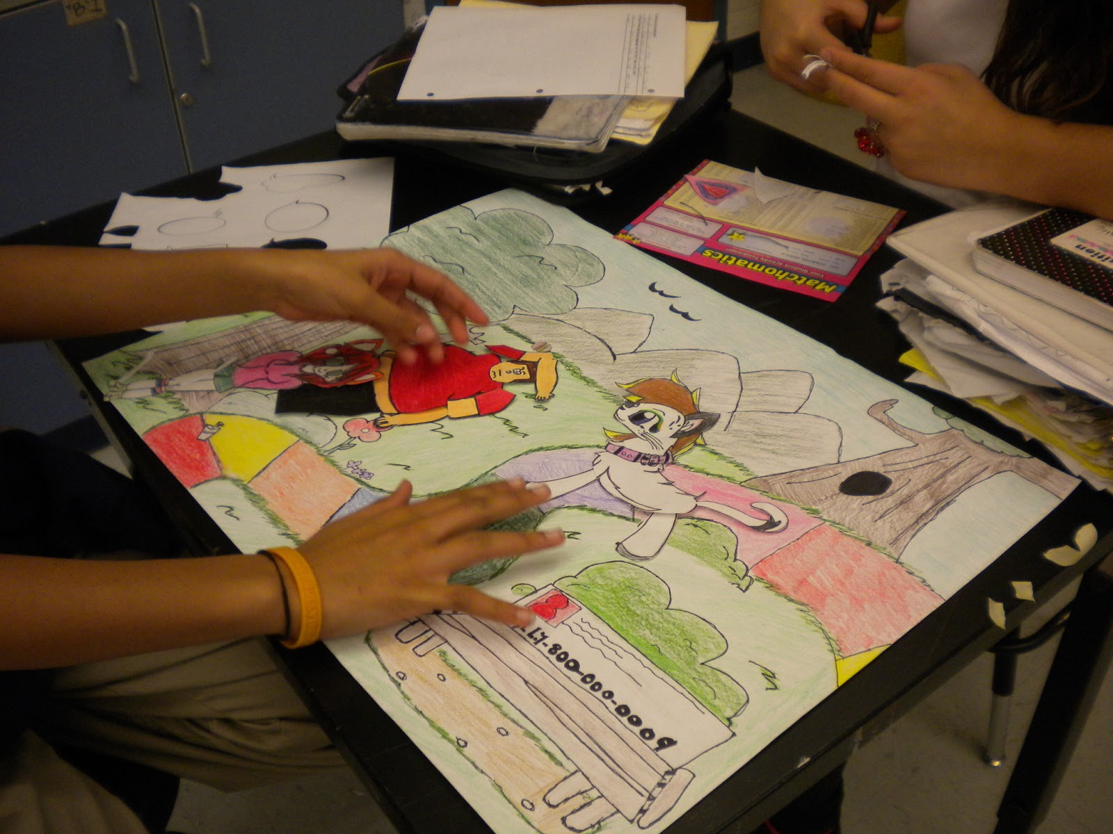 Your Permanent Record: Art Students at Mineral Springs Middle Create ...