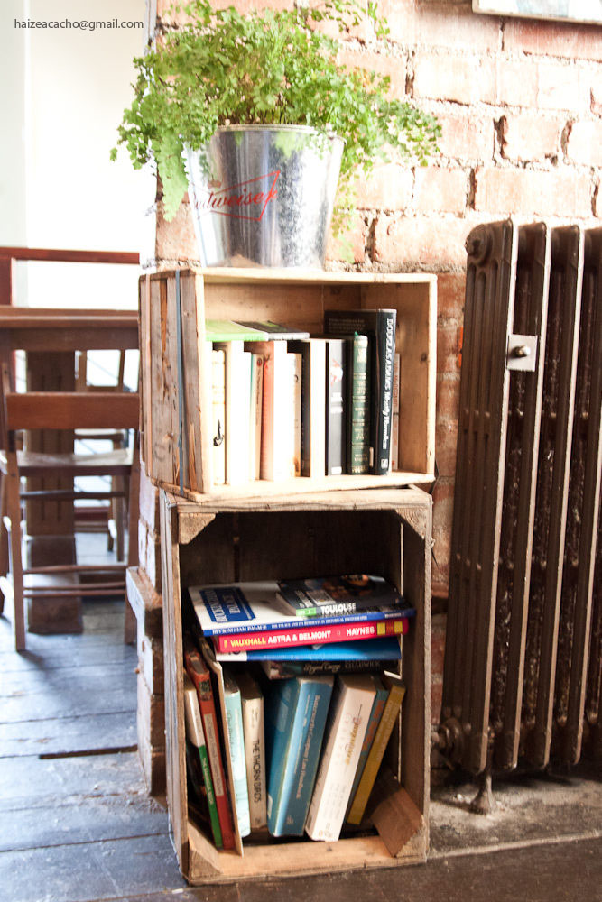 Decorando y Renovando: DIY: Librerias recicladas con encanto