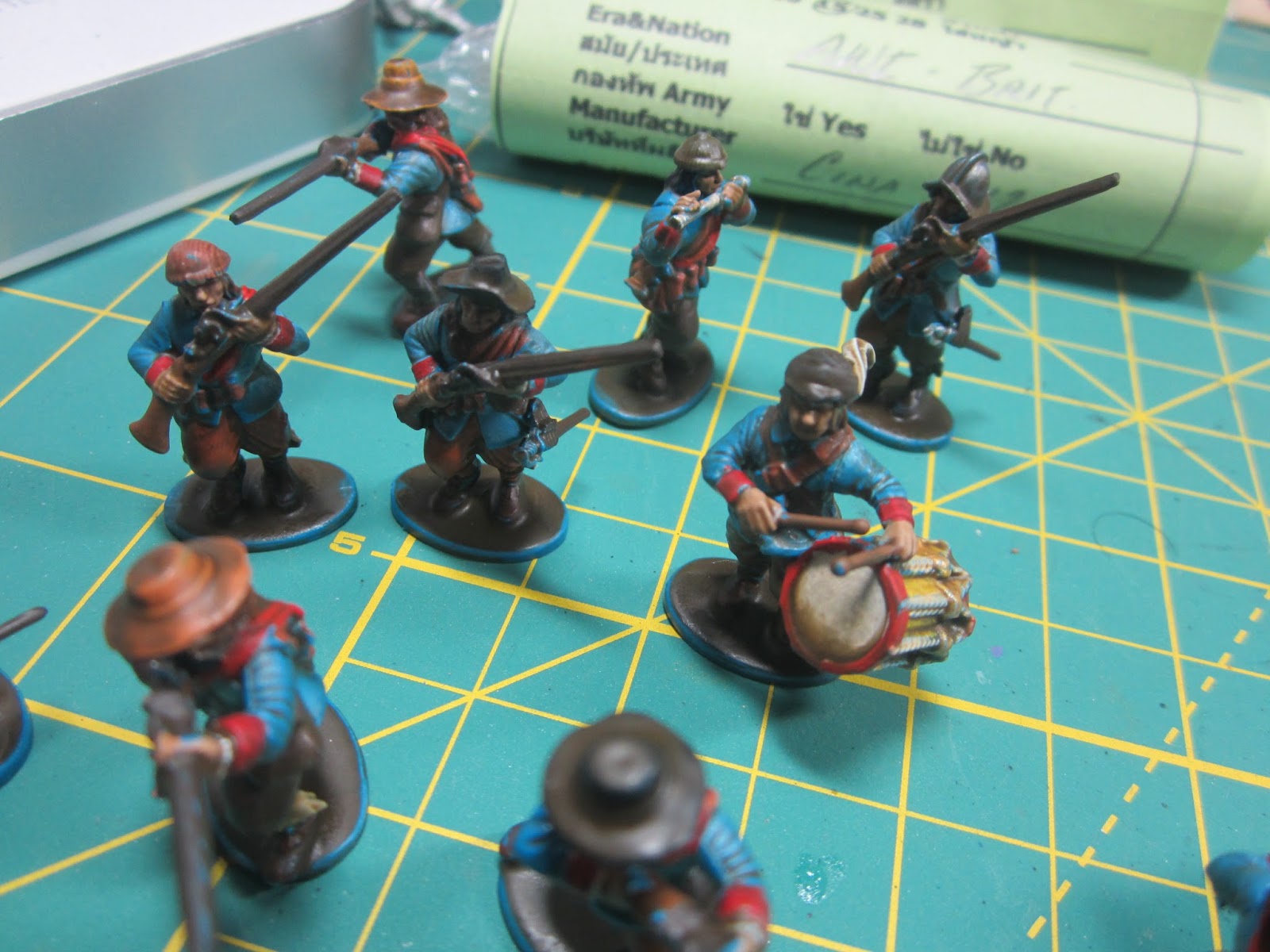 Operation: Wargaming!: First 28mm ECW Unit Completed