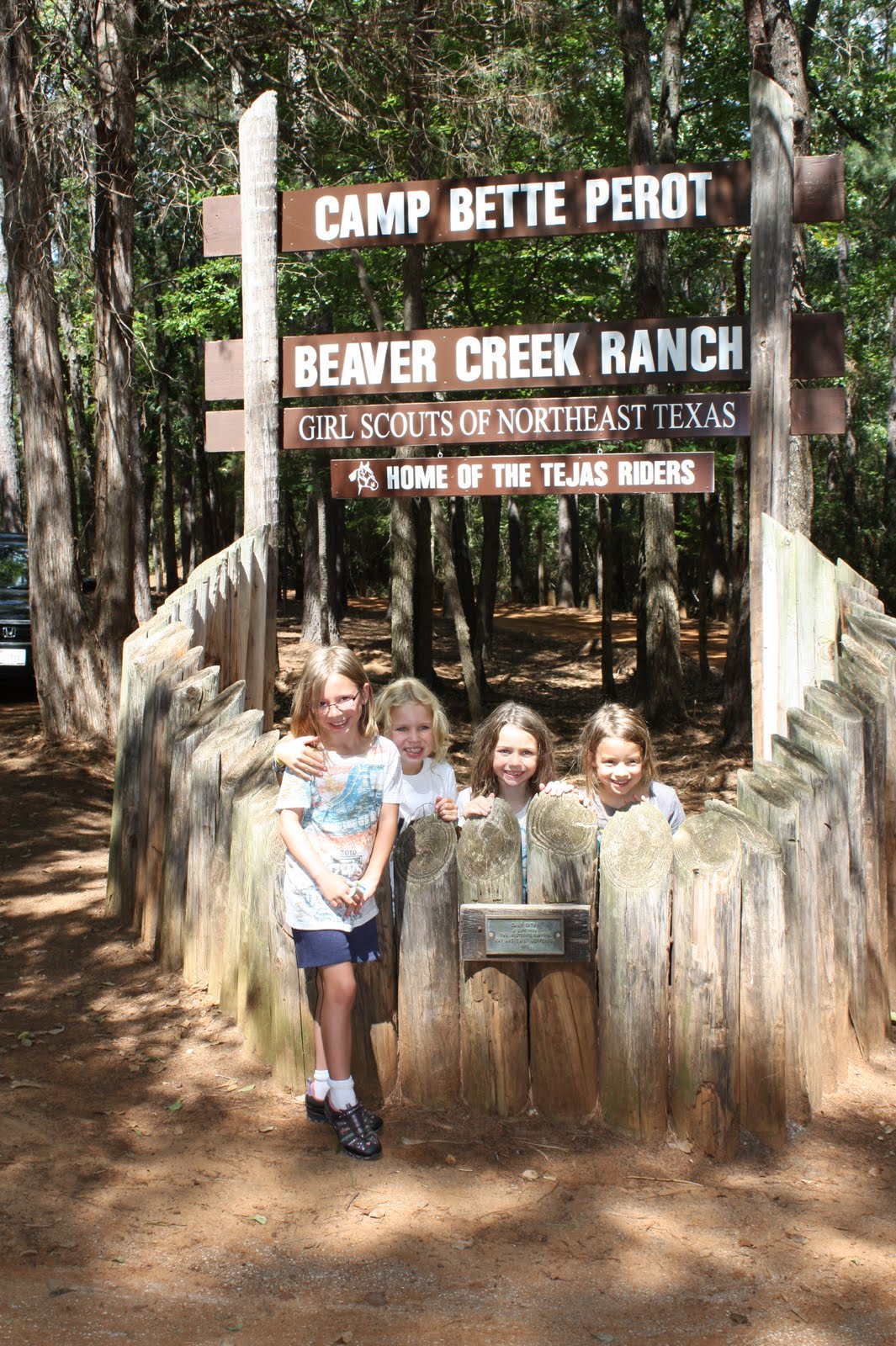 The Sharer Family: Camp Bette Perot