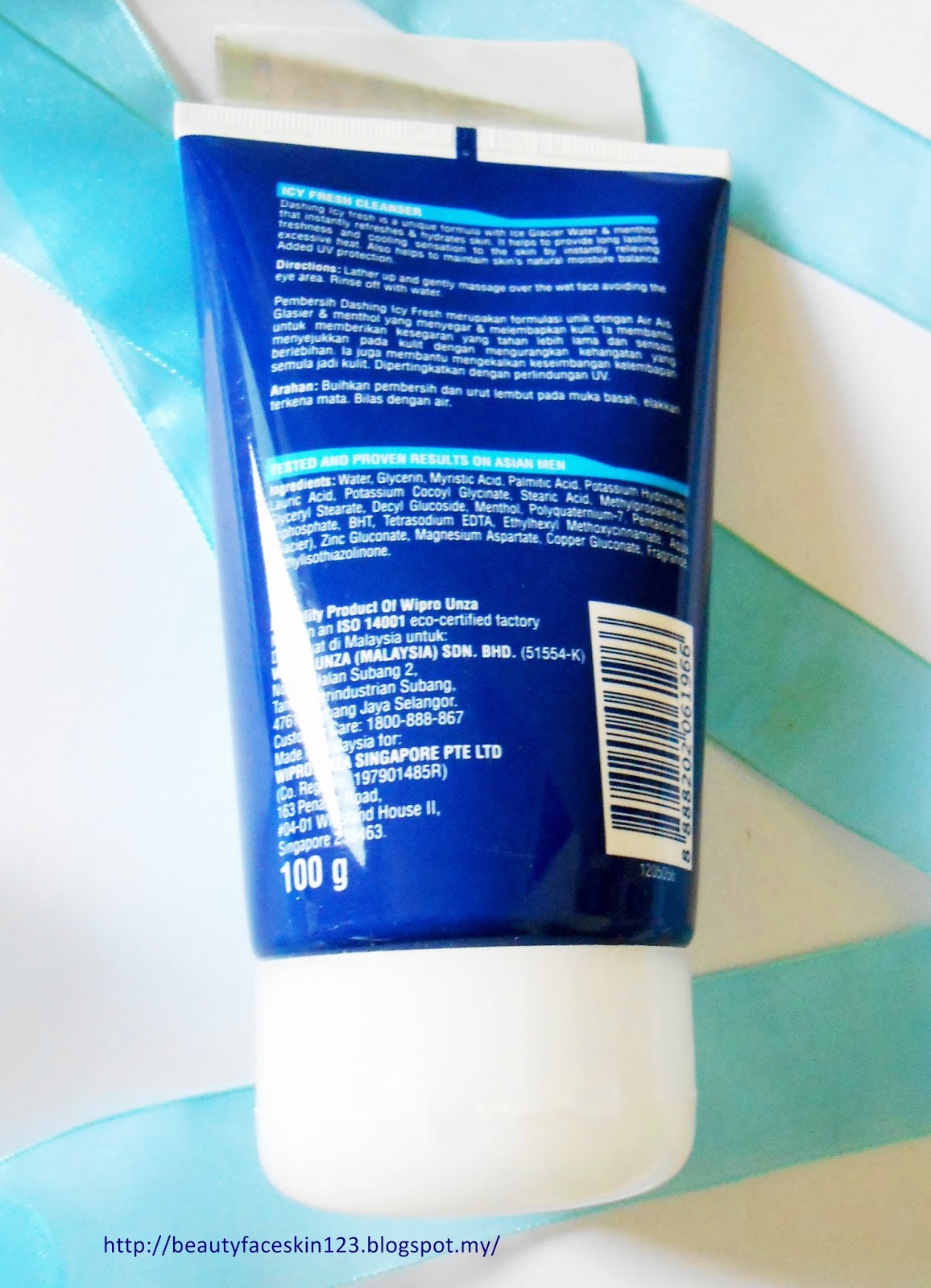 GREAT SKINandLIFE: REVIEW ON DASHING MCFC NEW FACIAL CLEANSER (ICY ...