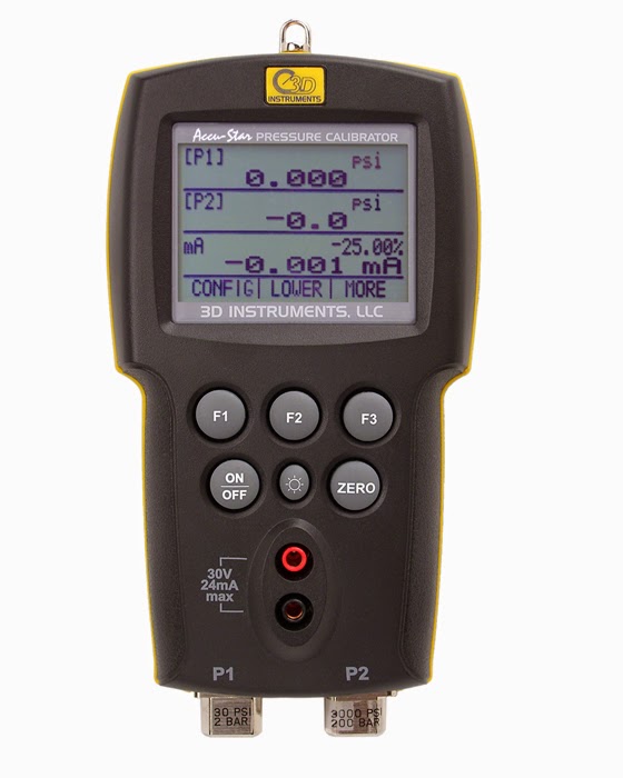 EXCLUSIVE DISTRIBUTORS 3D INSTRUMENTS: ACCU-STAR PRESSURE CALIBRATOR ...