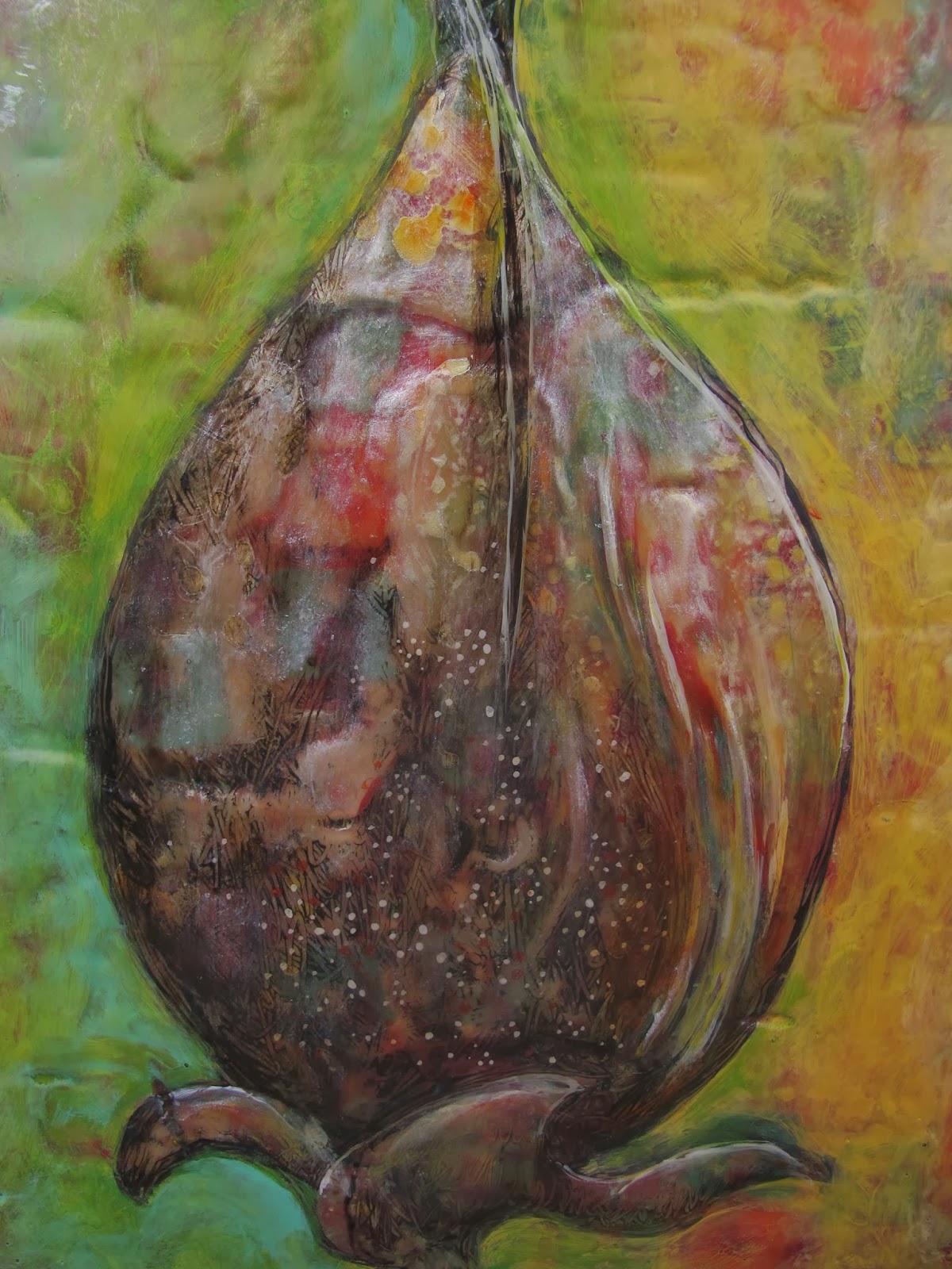 Tina's Travels: The View from Here: Gail Baker Art Maker