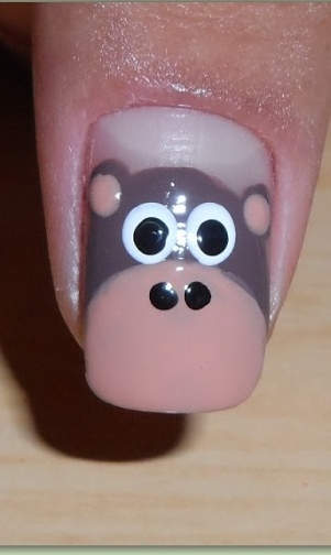 Make a Nail Art: Unha de Macaco