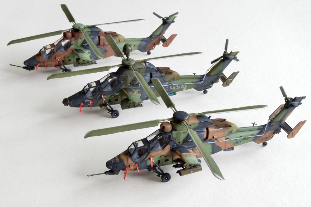 lietadielka - modelársky blog: Eurocopter Tiger, 3x Revell 1/72 - HOTOVO