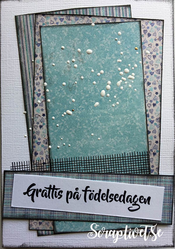 Scraphusets kreativa hörna: Grattiskort med Maja Design