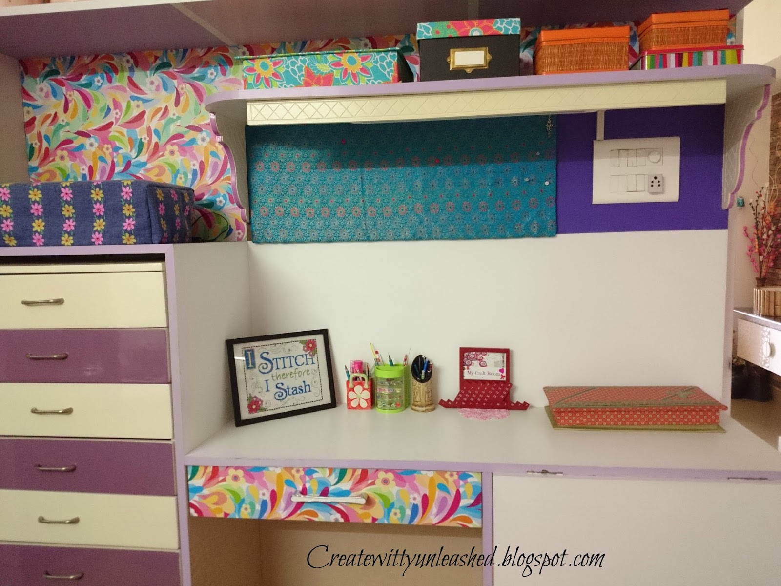 Creat - E - witty Unleashed: Home Sweet Home - Craft Room - My Haven