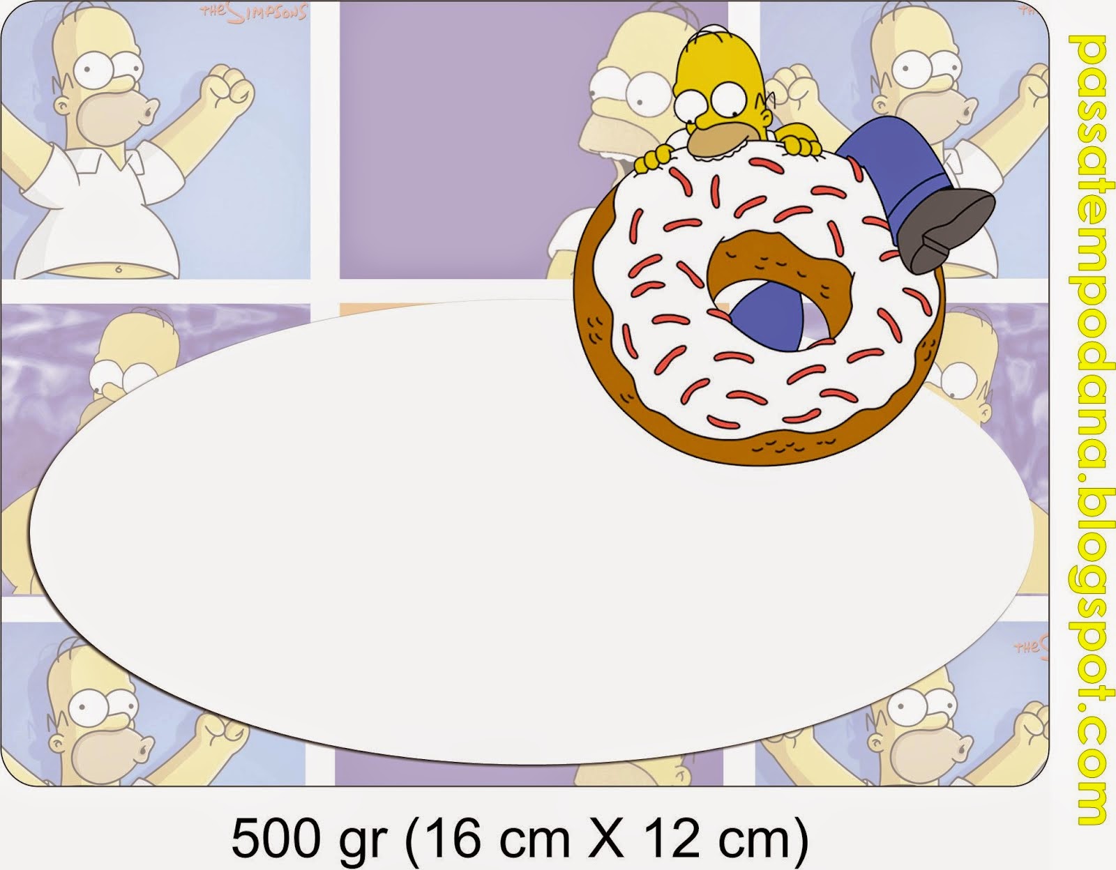 The Simpsons Free Printable Candy Bar Labels. - Oh My Fiesta! in english