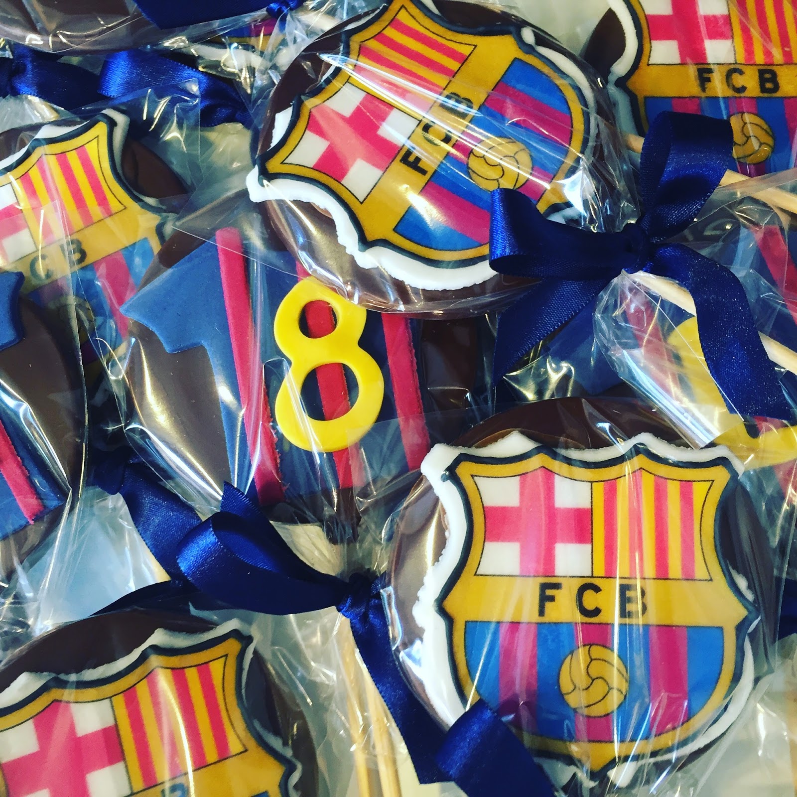 CAMILABRAO: Cupcakes Barcelona FCB