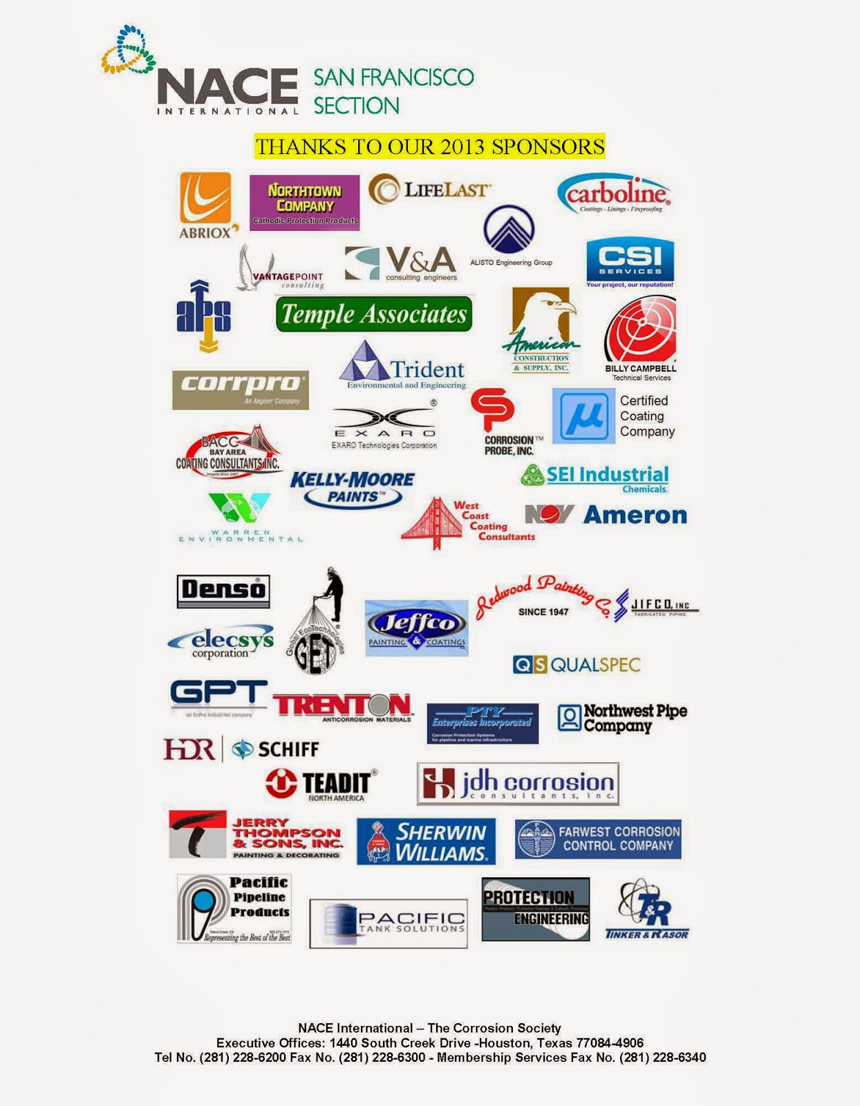 Corrosion Control Engineer Blog: NACE International San Francisco ...