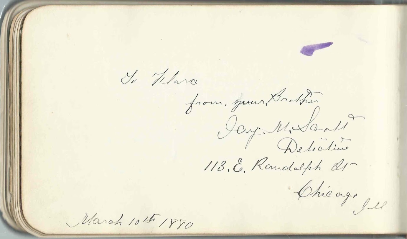 Heirlooms Reunited: 1878-1880s Autograph Album of Flora Elizabeth Scott ...