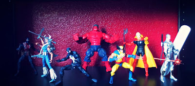 Masterless.: Marvel Legends BAF: "RULK" (Red Hulk) Series