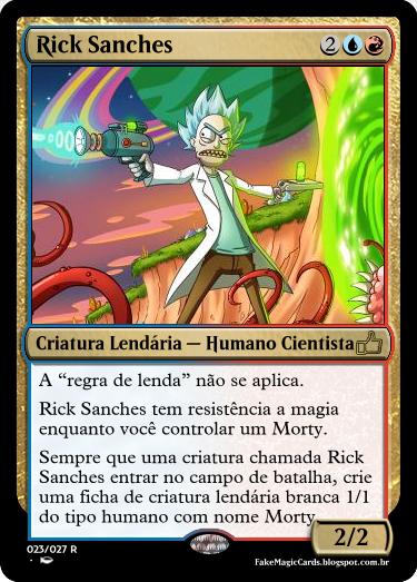 Fake Magic Cards: Rick and Morty